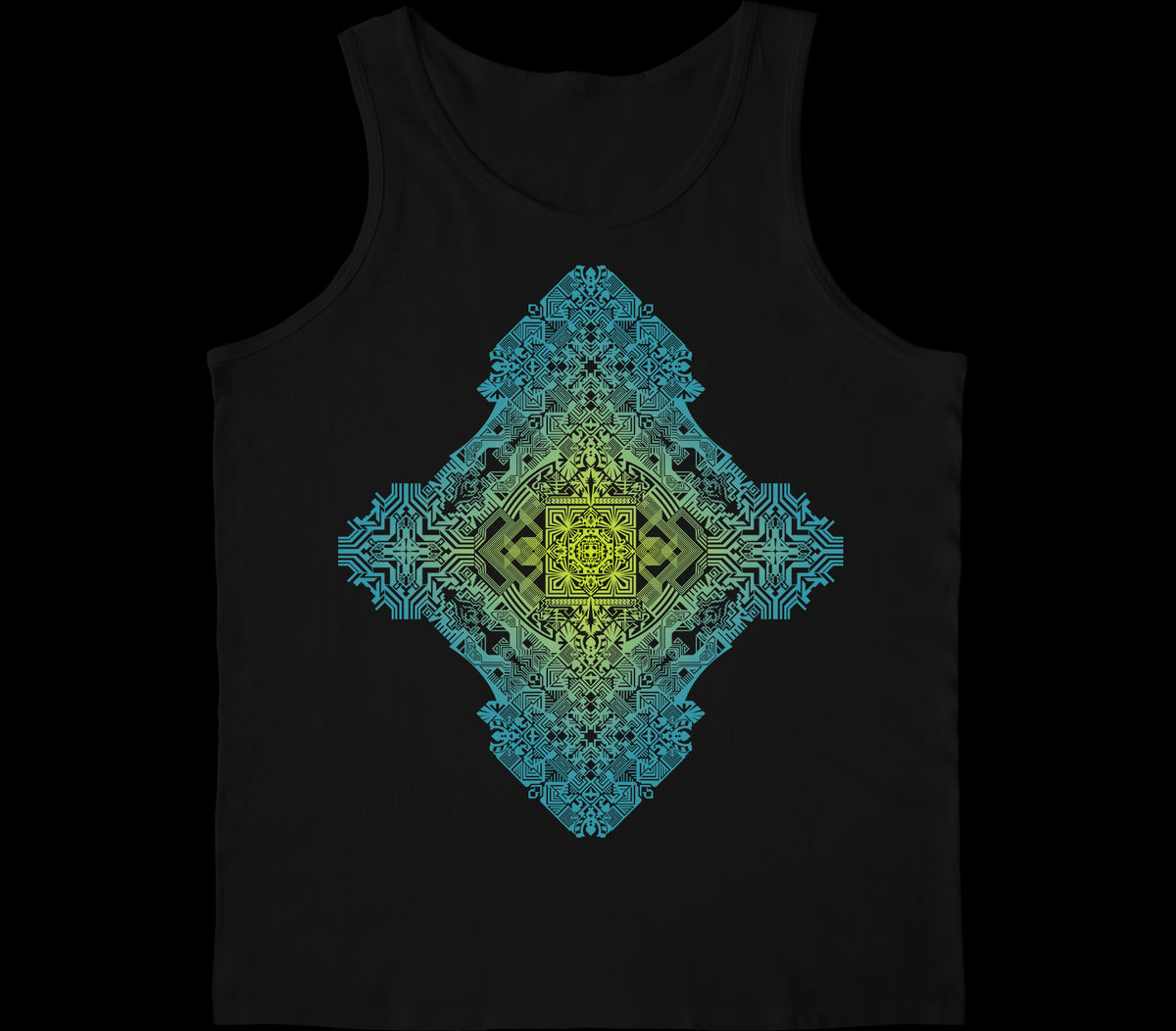 Khamadi Fade Toxic Teal Vest – tapt.co.uk