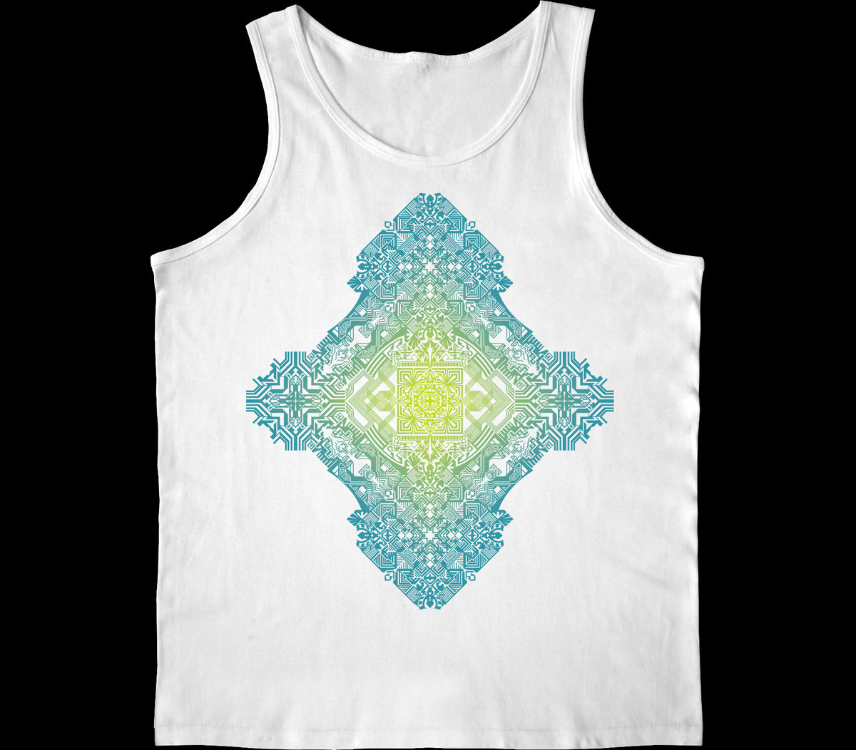 Khamadi Fade Toxic Teal Vest – tapt.co.uk